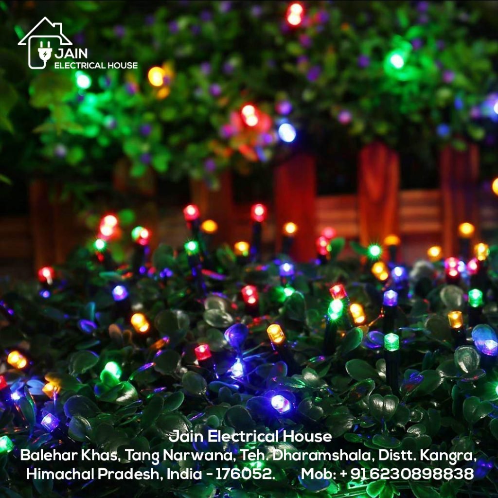 40 Meter Multi Colour LED Laddi String Lights with Remote Function for ...